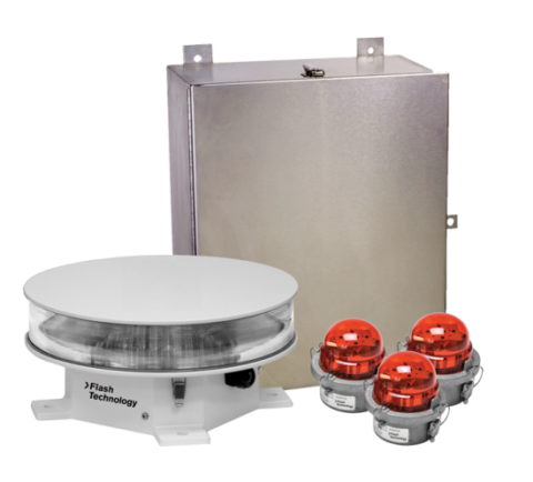 Flash Launches Vanguard LED Obstruction Lighting | Tower Lighting
