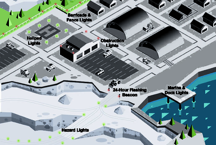 Mining Solar Safety Lights | Mining Heavy Industrial Lights