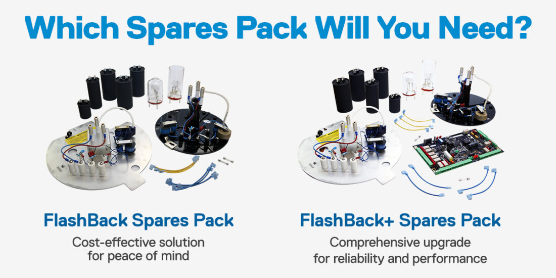 FlashBack Xenon Spares Pack Product Announcement | Flash Technology
